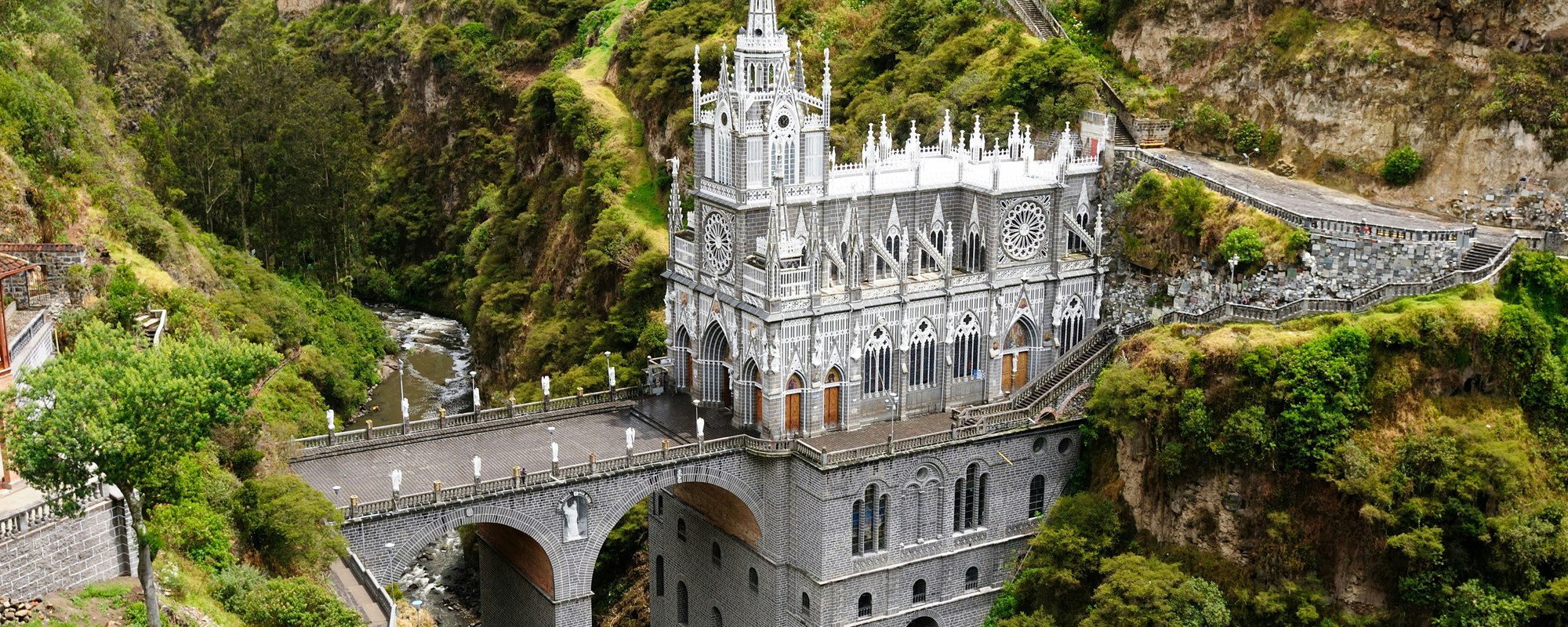 Las Lajas Sanctuary - Awe-inspiring Places