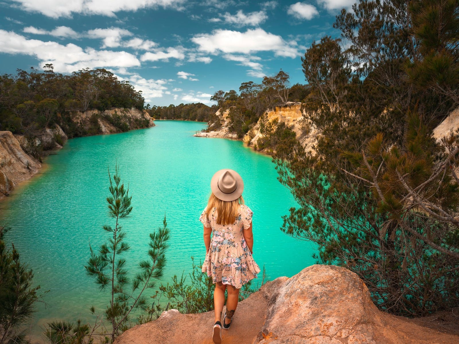 Little Blue Lake - Awe-inspiring Places