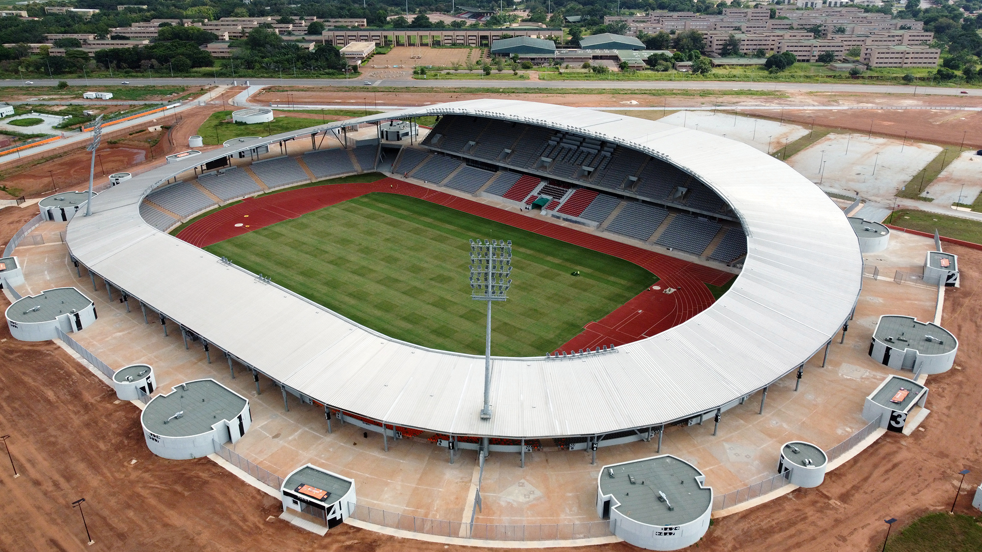 The Stade Municipal De Yamoussoukro - Awe-inspiring Places