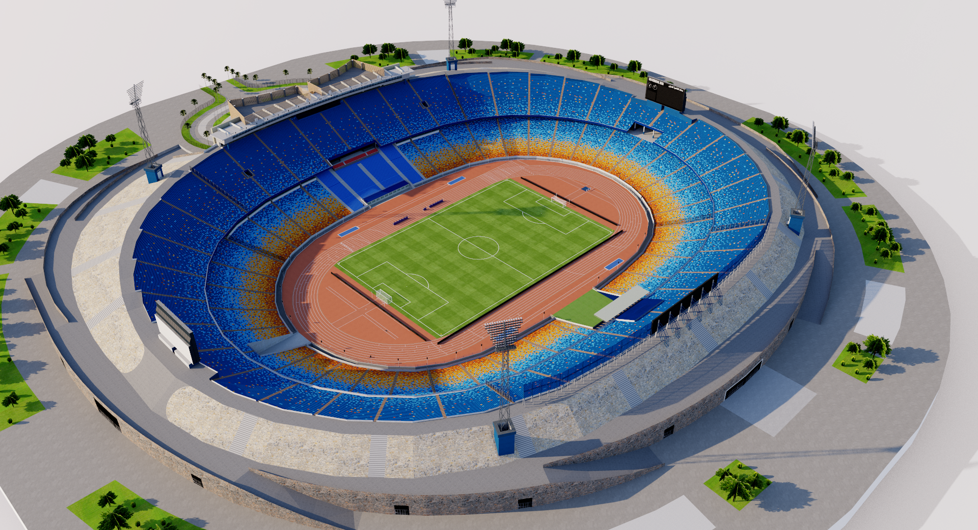 Cairo International Stadium - Awe-inspiring Places